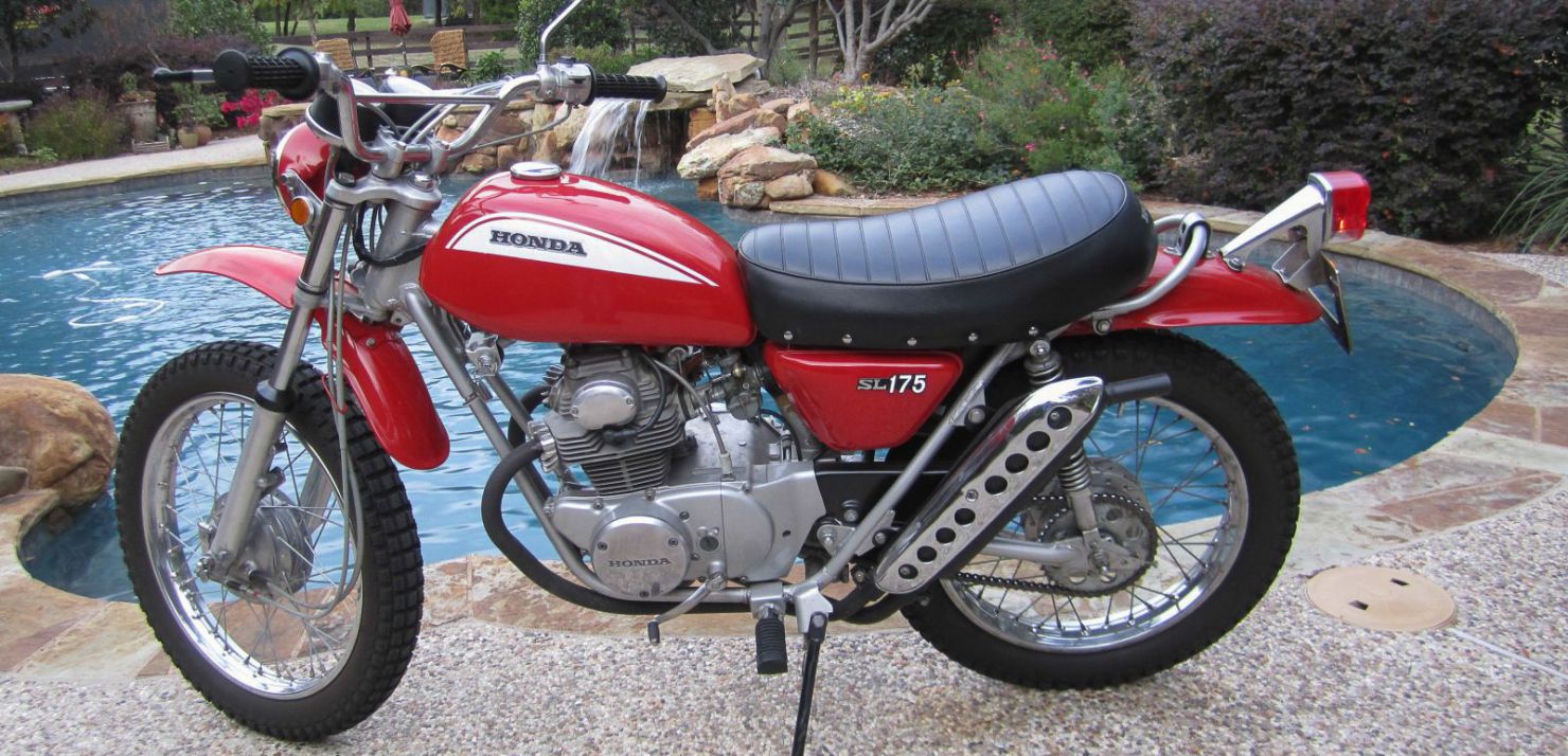 Honda SL 175 (1970-1972) - Kurzauftritt im Gelände