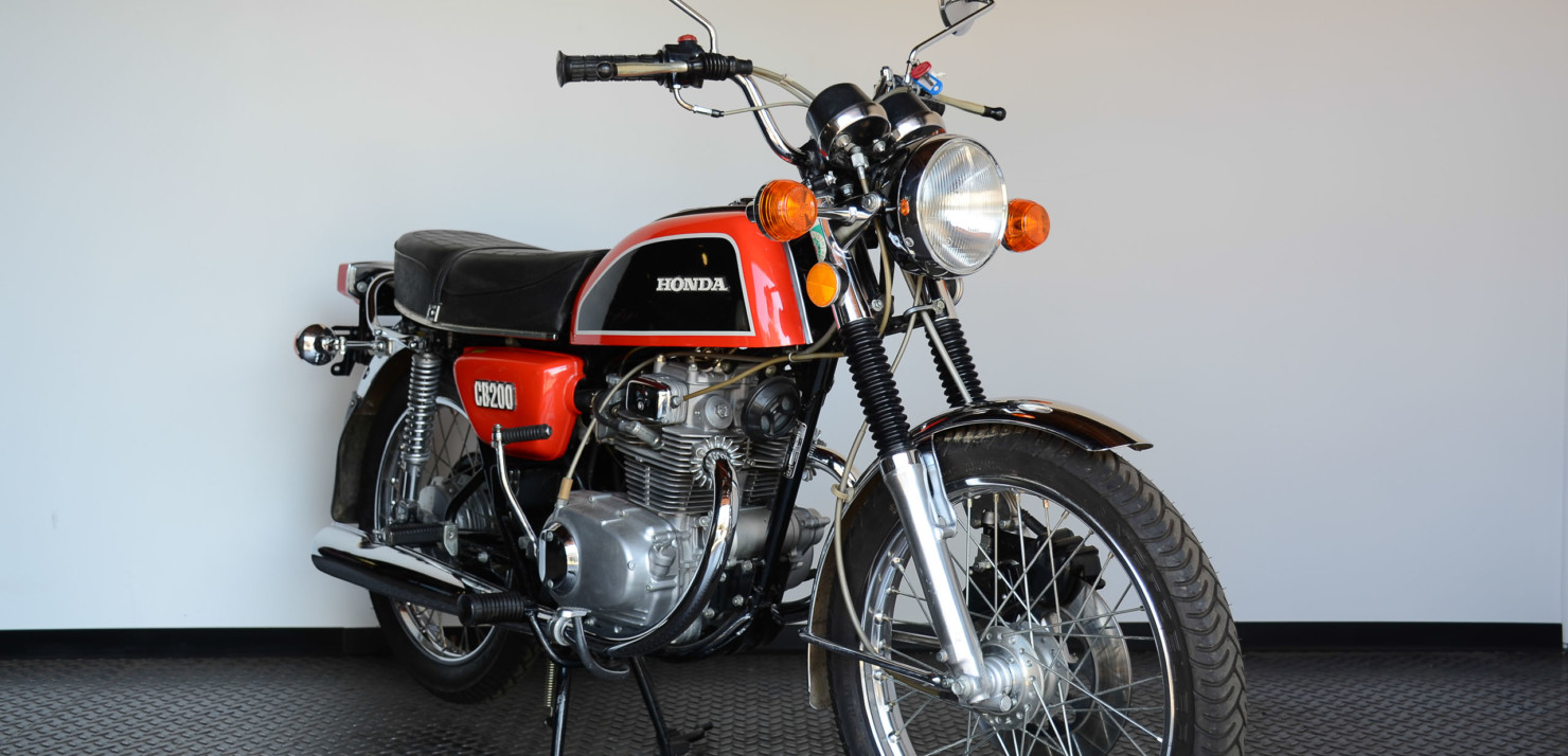 Honda CB 200 (1973 - 1977) - Erfolgreiche Fortsetzung der CB 175
