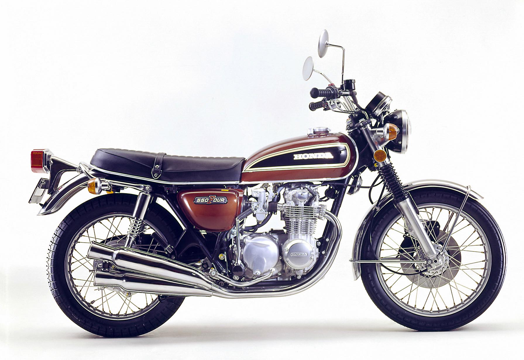 Honda CB 550 Four (1975 - 1978) - Neuauflage im „Vier-in-Eins“ Look