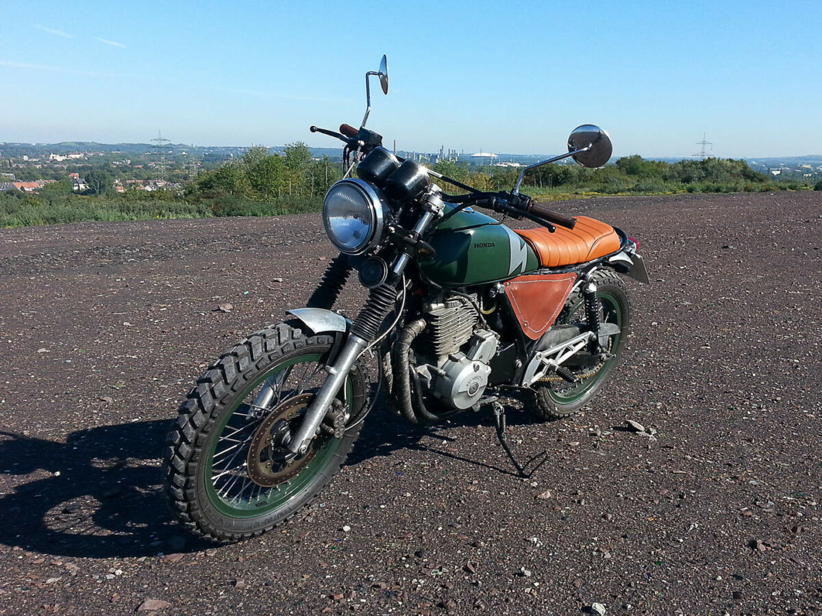 Honda XBR 500 – Metamorphose zum aufregenden Scrambler