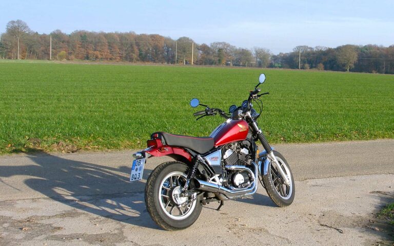Umbau einer Honda VT 500 C zu einem 'Roadster'