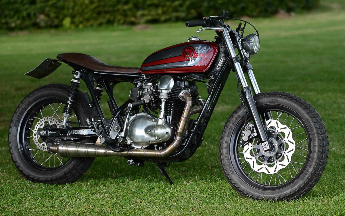 Ultra-direkte Kawasaki W650 Bratstyle von Schlachtwerk – Nippon-Classic.de