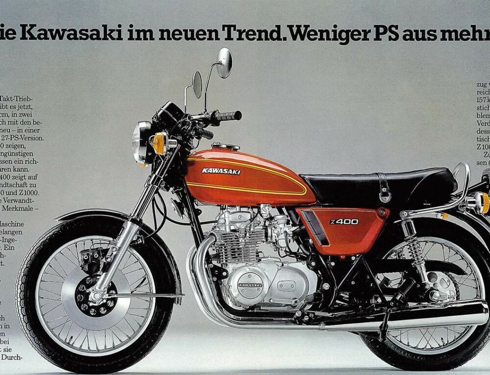 Kawasaki-Prospekt Z650C (1978-1980) - Der letzte Schliff