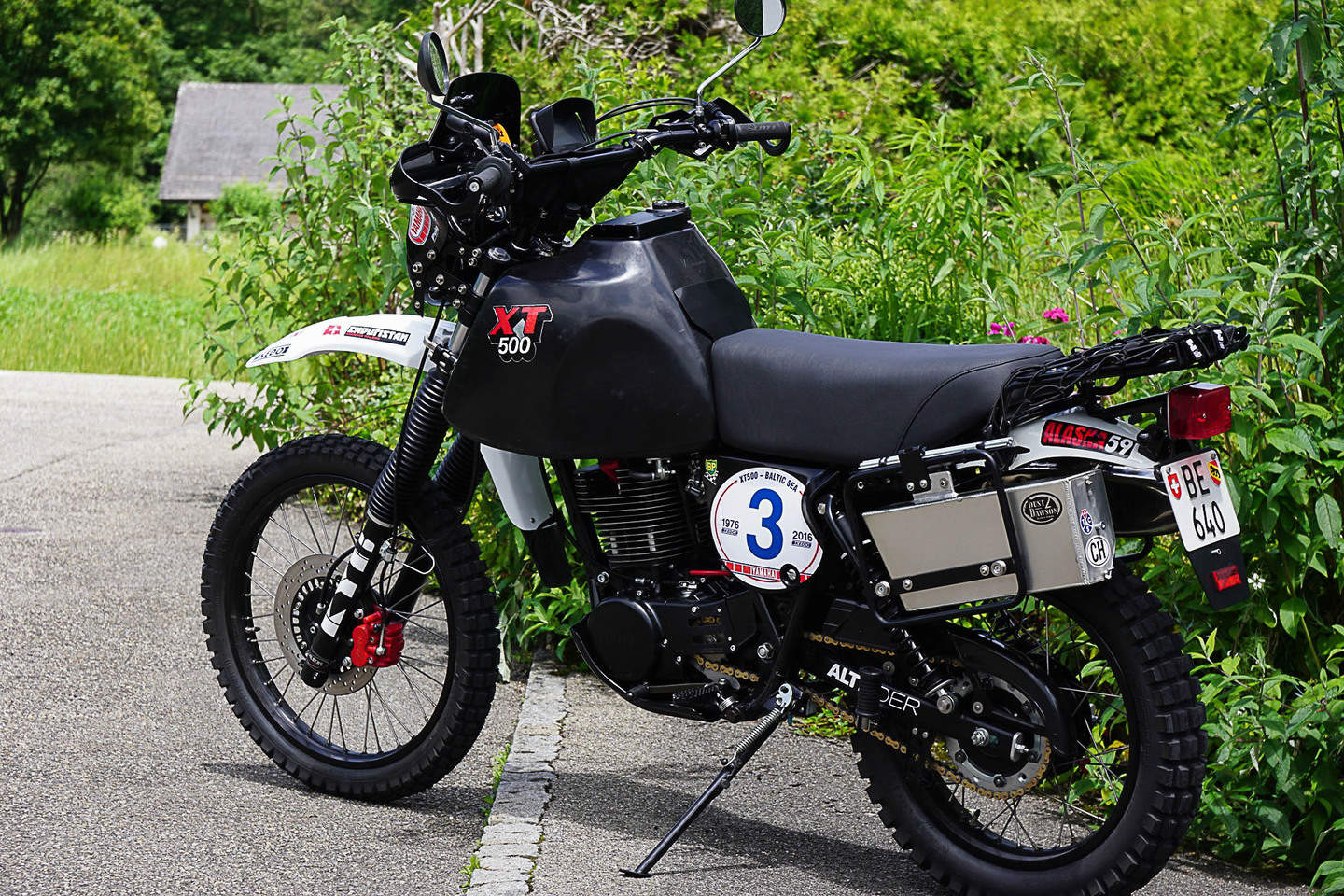 Modellentwicklung der Yamaha XT500 von 1976 bis 1989