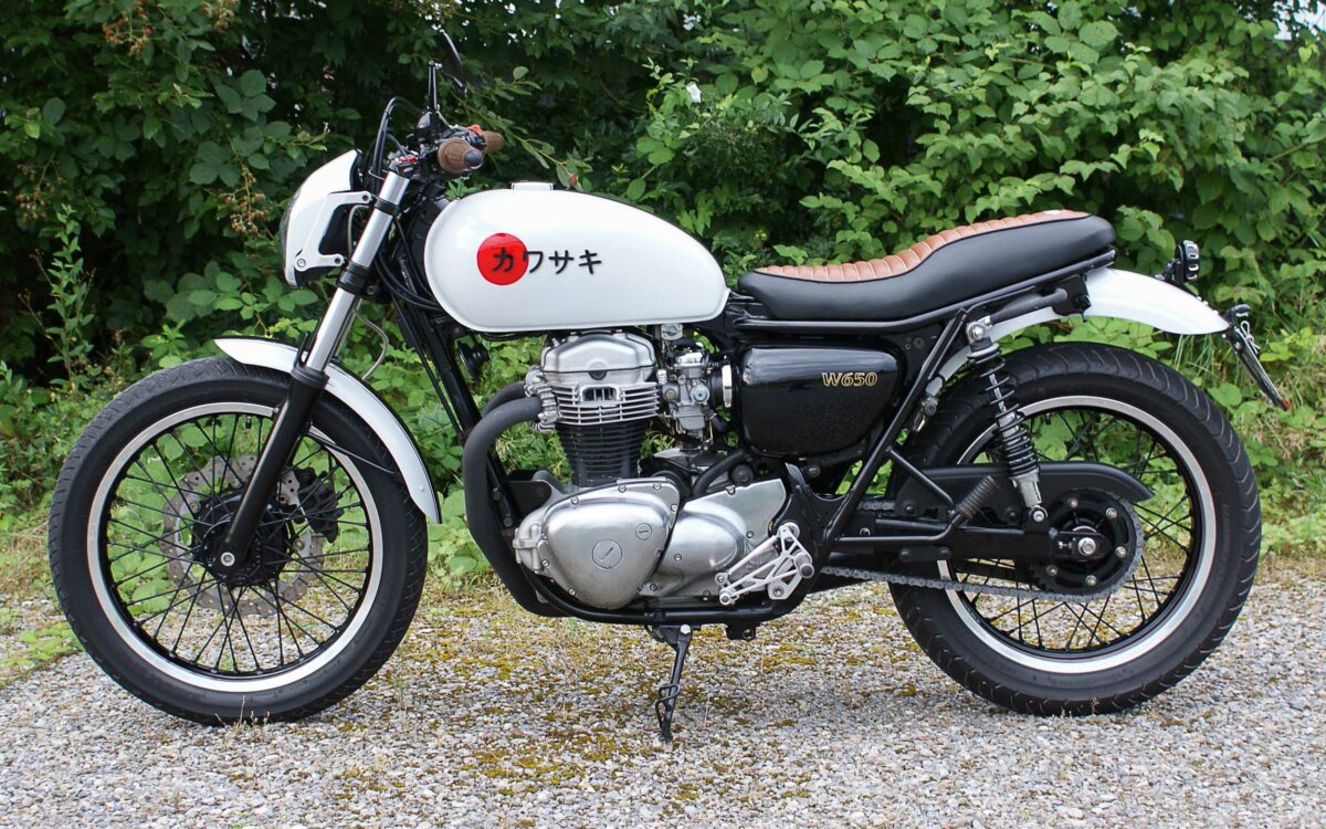 Schweizer Veredelung zur Kawasaki W650 Custom