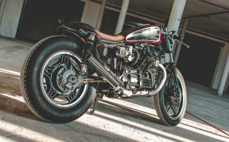 Honda CX 500 Bobber – Kunst am Tank – Nippon-Classic.de