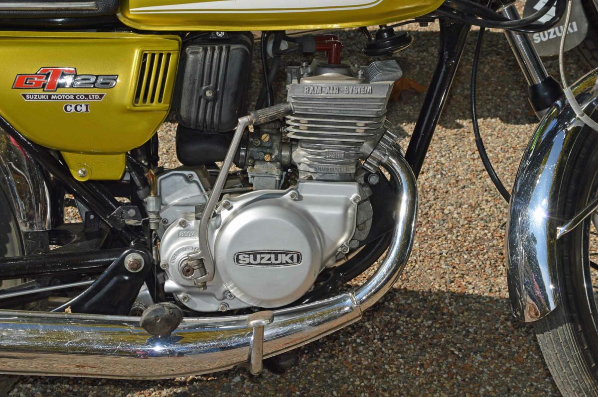 Suzuki GT 125 (1974-1978) - Wieselfkinkes Zweitakt-Leichtgewicht