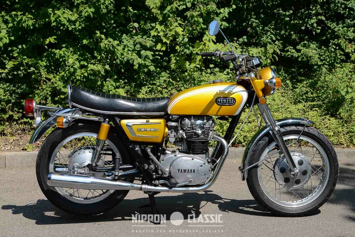 Yamaha XS 1 / XS 2 (1969 - 1973) - Japanerin very british