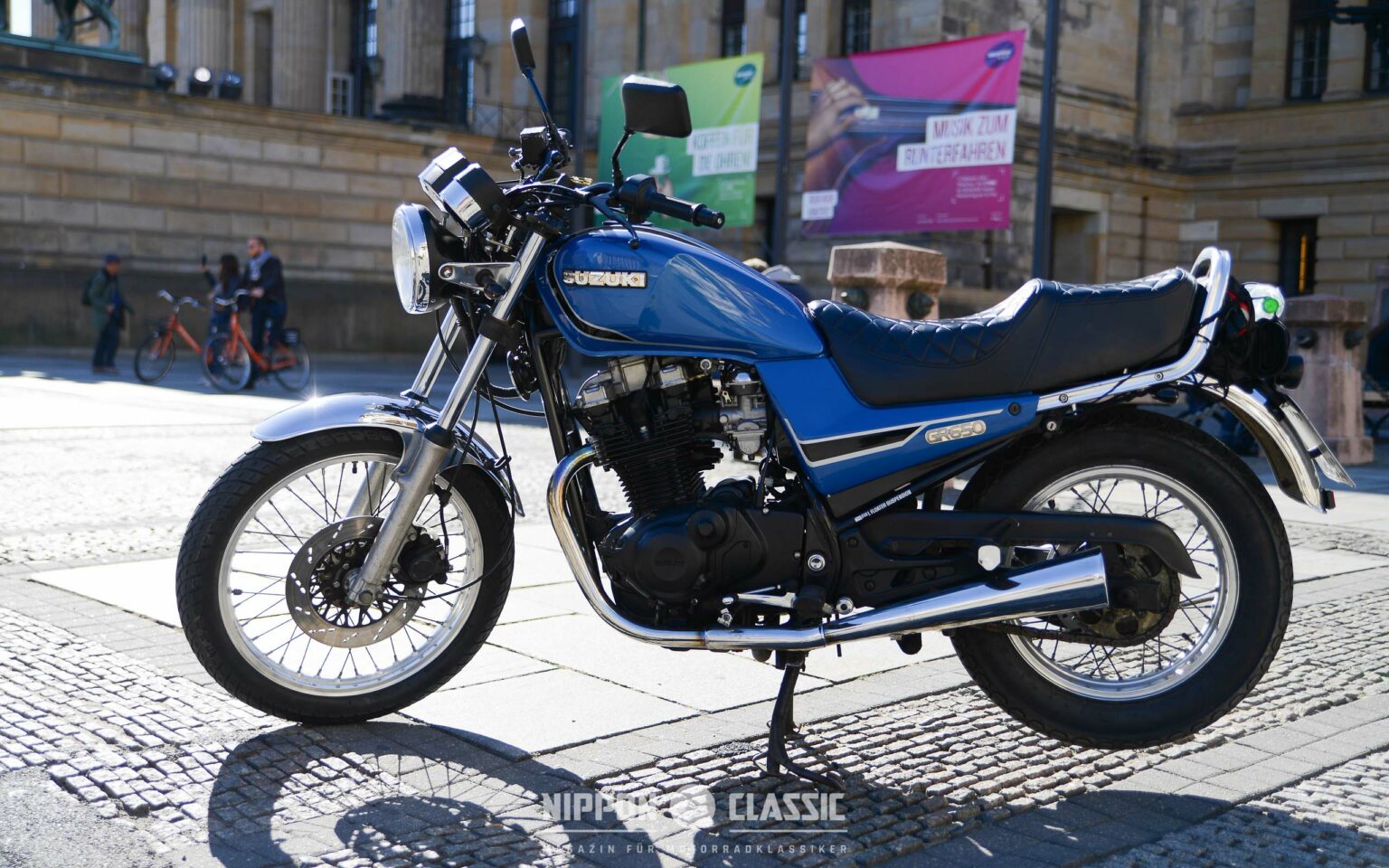 Suzuki GR 650 Tempter – Seltene Twin-Schönheit mit Charakter