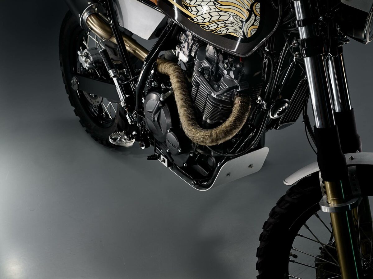 Suzuki DR 800 Scrambler – customized DR Big – Nippon-Classic.de