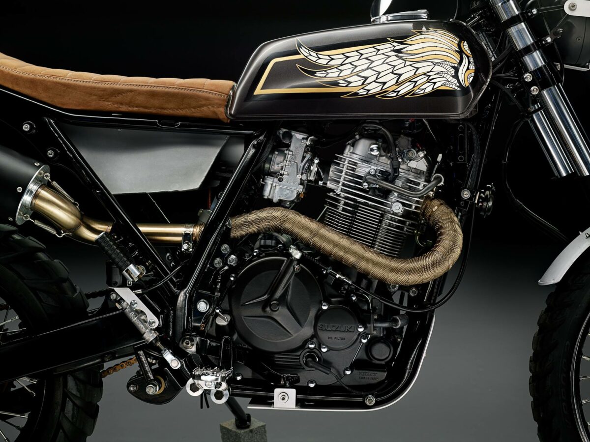 Suzuki DR 800 Scrambler – customized DR Big