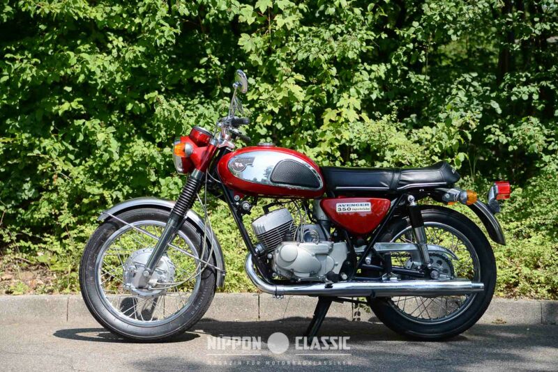 Kawasaki 350 A7 Avenger (1967-1971) - Röhrender Zweitakt-Kraftprotz