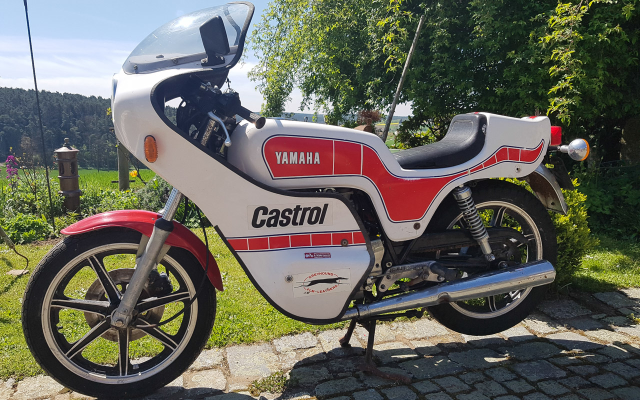 Yamaha XS 400 Cup für den Amateur-Motorradrennsport