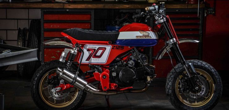 Honda Monkey Tracker – Customizing von Dirk Oehlerking