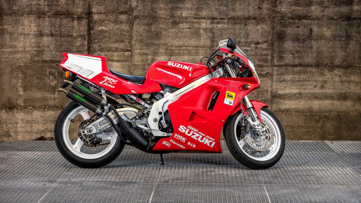 Suzuki RGV 250 – kompromissloses und sensibles Powerpack