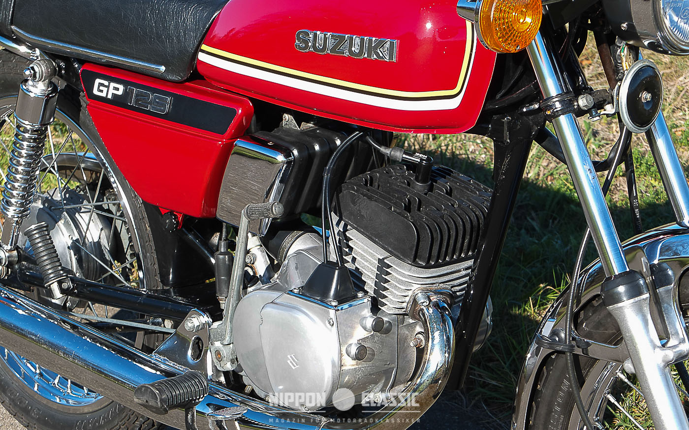 Suzuki GP 125 – Quirlige Zweitakt-Krawallbüchse mit Drehschieber-Motor