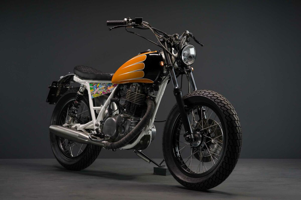 Yamaha SR 500 Street Tracker für einen guten Zweck - Nippon-Classic.de